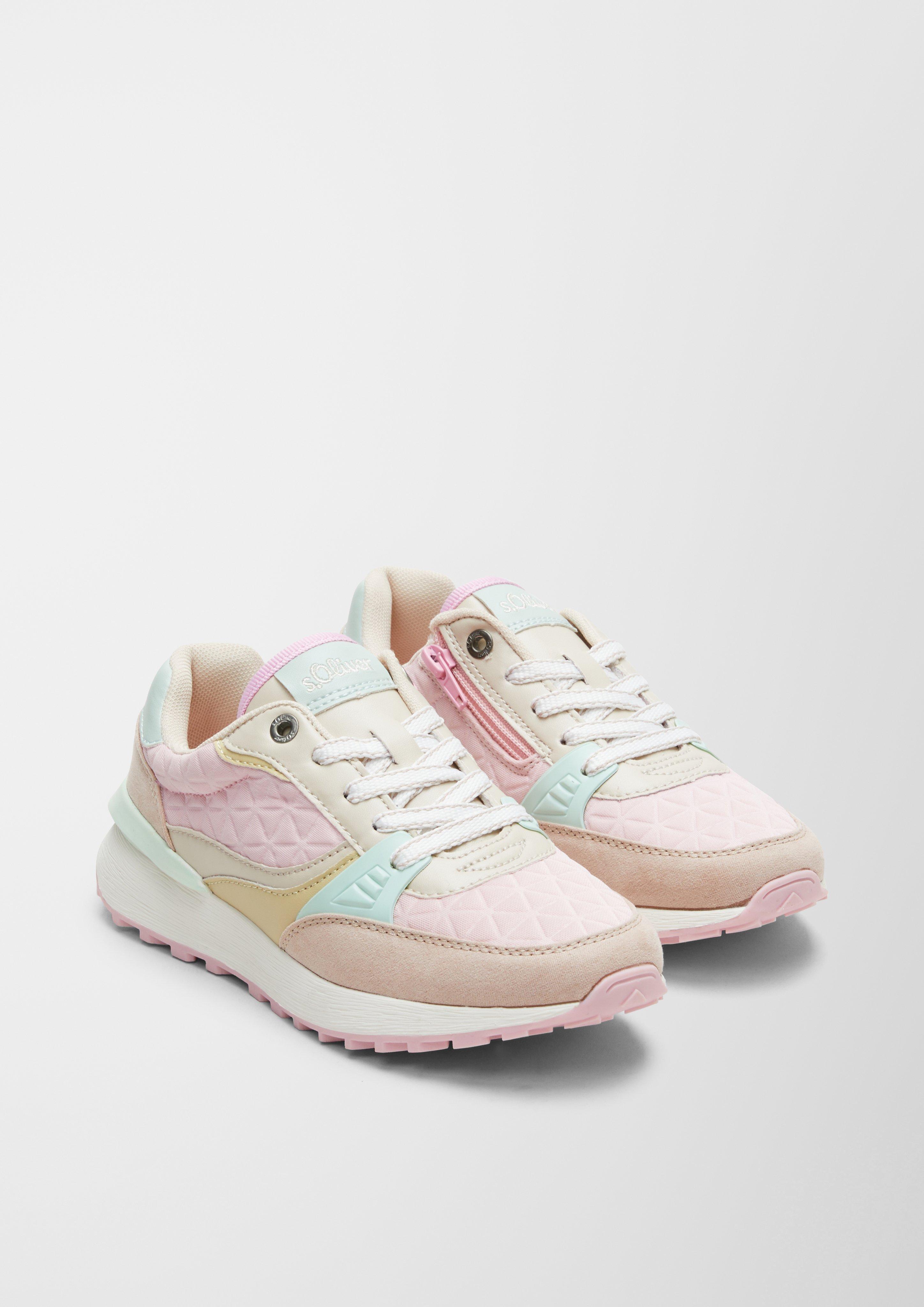 Djeca Tenisice pastelnih boja s prošivenim uzorkom - ružičasta | www ...